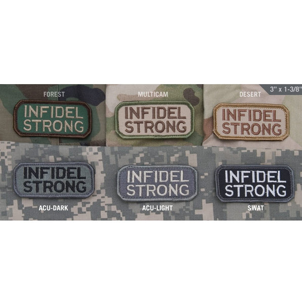 Infidel Strong Patch – Airsoft Tulsa