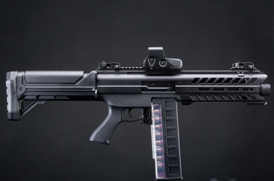 EMG SGR-12 3-Round AES Airsoft Automatic Electric Shotgun (Package: Gu ...