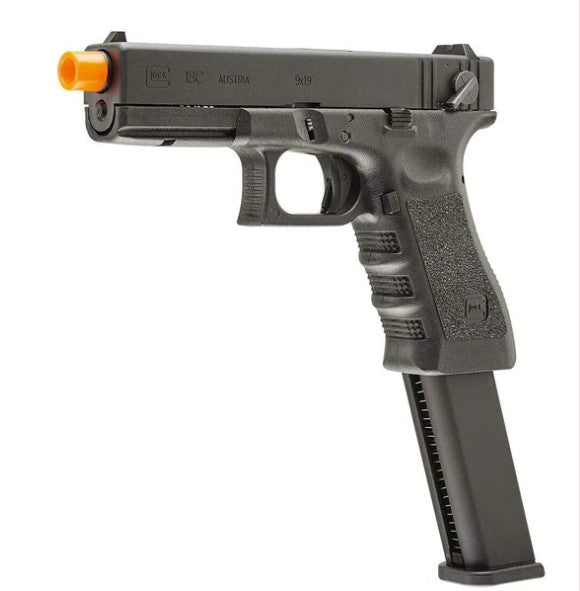 Elite Force Glock 18C Airsoft Pistol, Full Auto, GG Blowback, .6mm BB ...