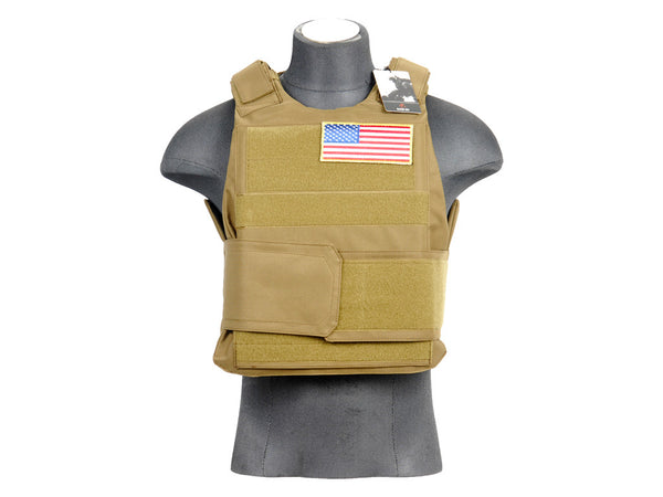 Lancer Tactical Body Armor Vest w/ Airsoft Ballistic Plates – Airsoft Tulsa