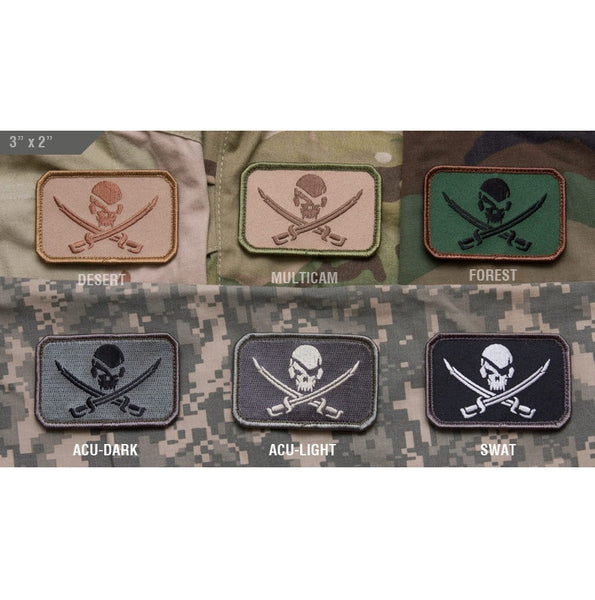 Pirate Skull Patch – Airsoft Tulsa